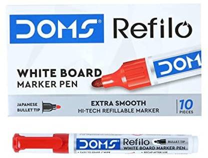 Flipkart.com | DOMS Whiteboard Marker Red - White Board Marker