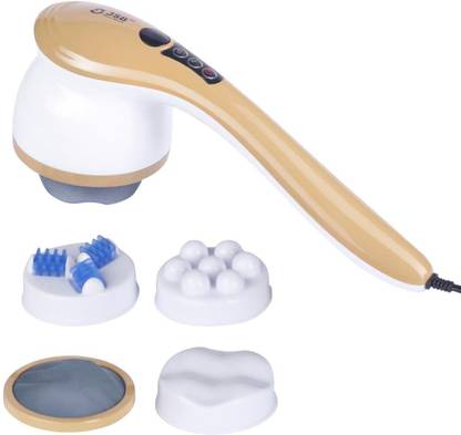 JSB HF141 Back and Neck Pain Relief Massager with Long Handle LED ...