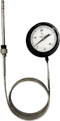 Japsin instrumentation Inert Gas Filled Dial Thermometer, 4" Dial, 400 ...
