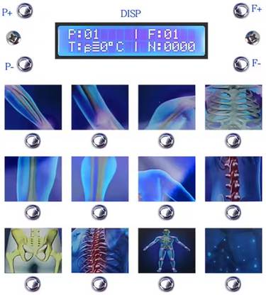 Biotronix Advanced Digital Shockwave Therapy Device GINHA HL1602 ...