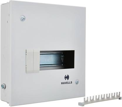 HAVELLS 8 WAY SPN SD QVE BOARD Metal Electrical Box Price in India ...
