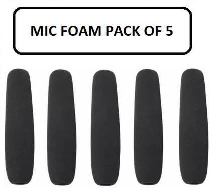 KH Foam Microphone Cover for Shotgun Condenser Microphone Pack of 5 Mic ...
