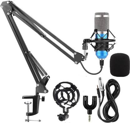 AMG Music Professional BM-800 Condenser Microphone Set 3.5mm Jack ...