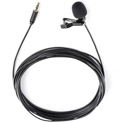 Oxane Wired Lavaliere Pro microphone, mic for youtube vlogs interviews ...