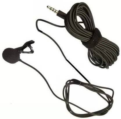 blue seed BBD 20 feet 3.5MM Jack Voice Recording Filter Mic for ...