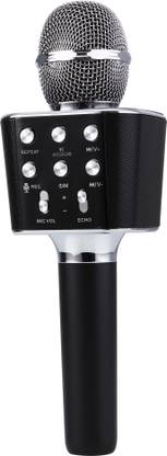 MZ M804 (KARAOKE MIC WITH SPEAKER) Rechargeable FM Radio Voice Changer ...