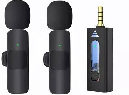 blue seed Wireless Microphone for Android Mobiles & iOS Phone Dual User ...