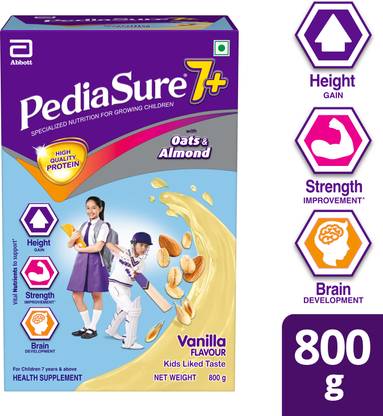 Pediasure 7+ Nutrition Drink Vanilla Price in India - Buy Pediasure 7 ...