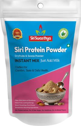 SiriSwasthya SIRI PROTEIN POWDER DRYFRUITS AND SEEDS MILK MIX POWDER ...