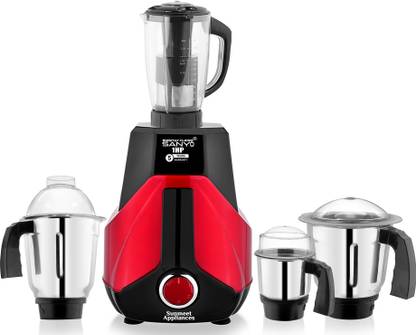 Masterclass Sanyo 1HP-watts Iron Man Powerful Mixer Grinder with 3 ...