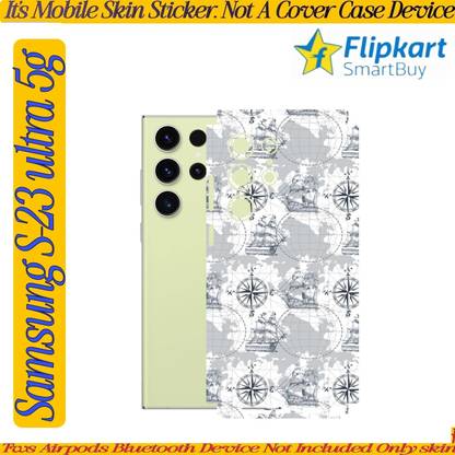 Flipkart SmartBuy samsung s23 ultra 5g mobile skin (back+side+camera ...