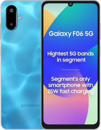 SAMSUNG Galaxy F06 5G ( 128 GB Storage, 4 GB RAM ) Online at Best Price On Flipkart.com