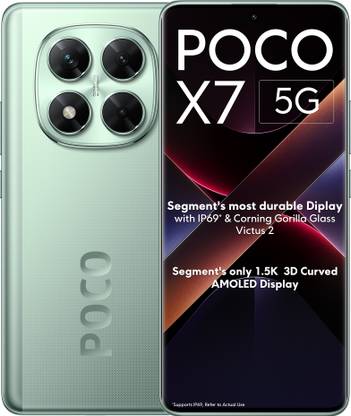 POCO X7 5G ( 256 GB Storage, 8 GB RAM ) Online at Best Price On ...