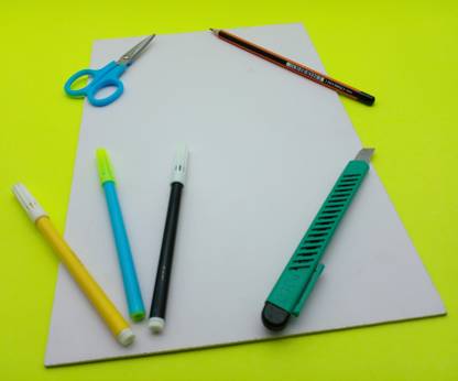 CRAFTWAFT Sunboard Foam Board Sheet for Craft DIY Project Models Pack ...