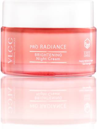 VLCC Pro Radiance Skin Brightening Night Cream - Hydrate & Repair Skin ...