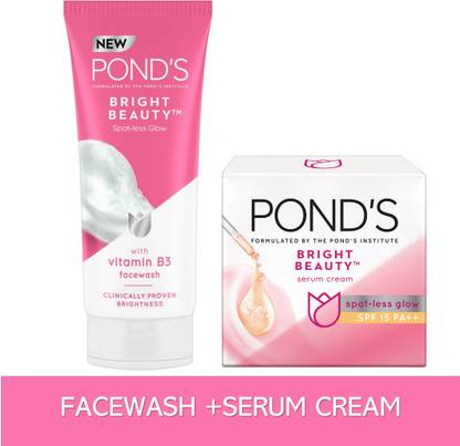 POND's Bright Beauty Spotless Glow Fairness Cream & Face Wash (150 g)