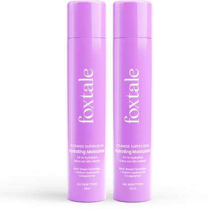 Foxtale (Pack of 2) Ceramide Supercream Hydrating Rich Moisturizer ...