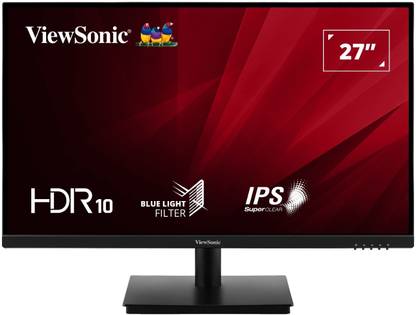 ViewSonic 27 inch 4K Ultra HD IPS Panel with HDR10, 10 bit Color Depth ...