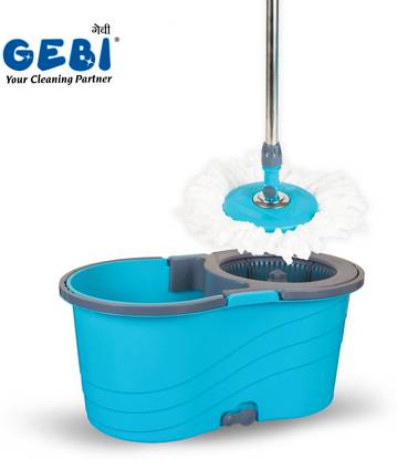gebi SUPER SPIN MOP (Plastic Jali)With Extra Refill Mop Set Price in ...