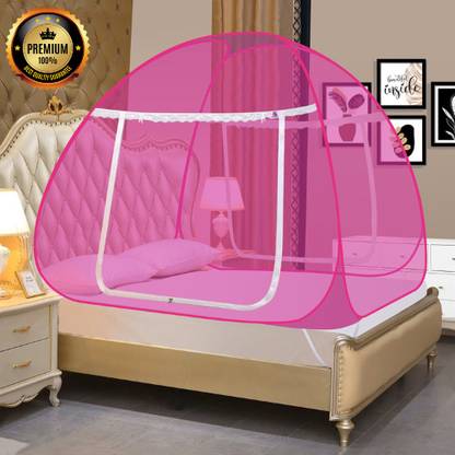 Vimal Jyoti Polyester Adults Washable Mosquito Net Tent (6 x 6 ft ...