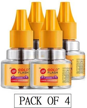 Good Knight Gold Flash PACK OF 4 Mosquito Vaporiser Refill Price in ...