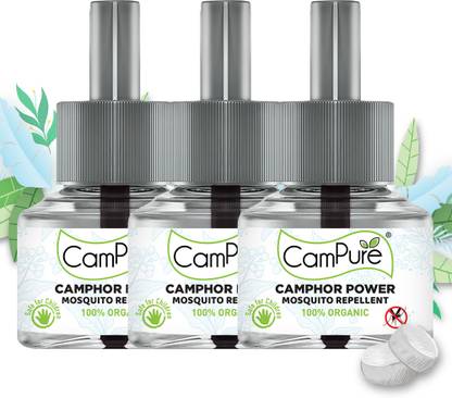 CamPure Camphor Power Mosquito Vaporiser Refill Price in India - Buy ...