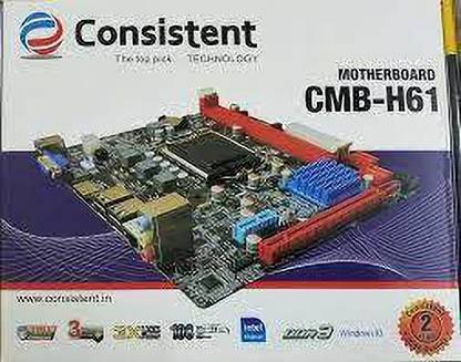 consistents CMB-H61 LGA 1155Socket ATX Intel H61 Express Chipset DDR3 ...
