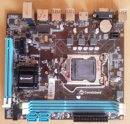 Consistent CTMBH61-G With NVME M.2 Slot Motherboard - Consistent : Flipkart.com