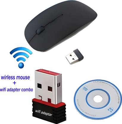 NXG SLIM MOUSE + WIFI ADAPTER COMBO Wireless Laser Gaming Mouse - NXG ...