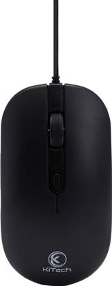 KITECH M100 Wired Ambidextrous Optical Mouse - KITECH : Flipkart.com