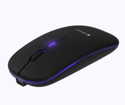 ZEBRONICS ZEB-BLANC Wireless Ambidextrous Hybrid Mouse with Bluetooth ...