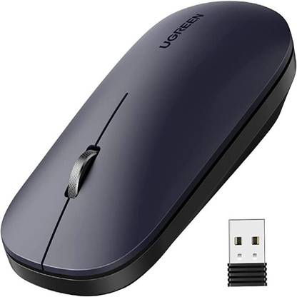 Ugreen 90372 Slim Wireless Computer Mouse Wireless Ambidextrous Optical ...