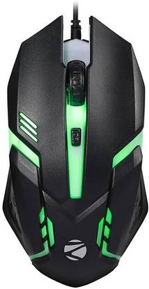 ZEBRONICS UZI Wired Hybrid Gaming Mouse - ZEBRONICS : Flipkart.com