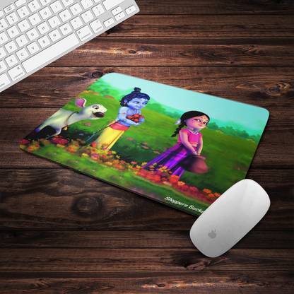 Shoppers Bucket Radha krishna Rectangle Mouse pad Mousepad - Shoppers ...