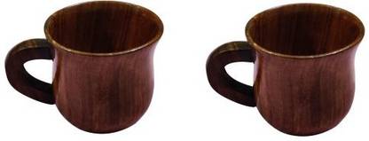 FOUR SQURE Handmade Wooden Mag Natural Wood Stain Barrel Mocktail Pack ...