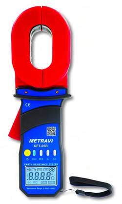 Metravi CET-05B Clamp-on Earth and Ground Resistance Tester with ...