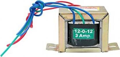 iBAT SOLUTIONS 12V 500mA Center Tapped Step Down Transformer 230V AC to ...