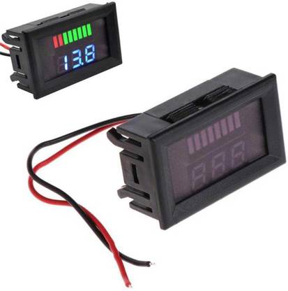 Goodsplazza 12V-60V DC Lead-Acid Digital Battery Capacity Indicator ...