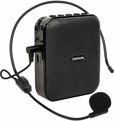 Digimore D1210|Black Portable Teaching Speaker|Wired Mic|10H Battery ...