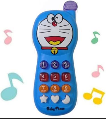 Glamour Battery Operated Doraemon Phone Mobile, Learning Mobile Phone ...