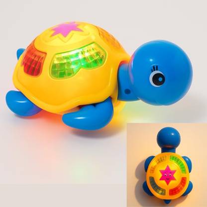 Cococubby Musical Toy for Kids Dancing Tortoise Bump and Go Dancing Toy ...