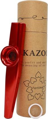 DawnRays Kazoo Musical Instrument Mini Fart Flute Aluminum Musical ...