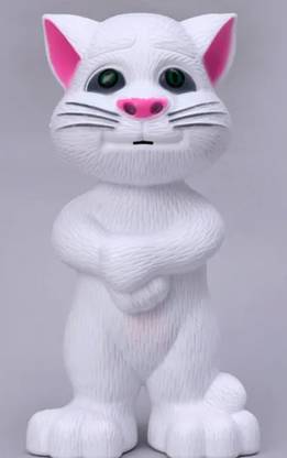 Rising Step Intelligent Mimicking Talking Tom - White - Intelligent ...