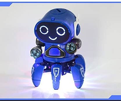 Toyvala Bot Robot Octopus Style, Colorful Lights, Music-All Direction ...