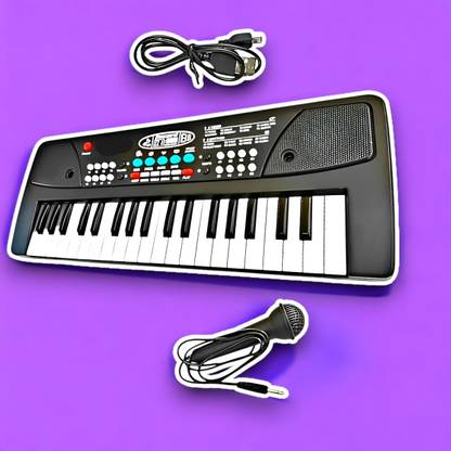 Mahi Zone 37-Key Musical Piano Keyboard with Microphone 430A1 Song ...