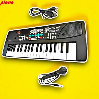Mahi Zone 37-Key Musical Piano Keyboard with Microphone 430A1 Song ...