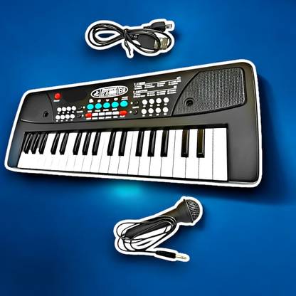 Mahi Zone 37-Key Musical Piano Keyboard with Microphone 430A1 Song ...