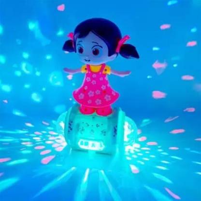 Toyvala Latest 360 Degree Rotating Musical Revolve Girl Toy with ...