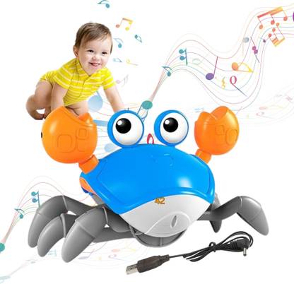 Mahi Zone Rechargeable Crab Baby Toys Dancing Crab Toy for Kids_51M ...