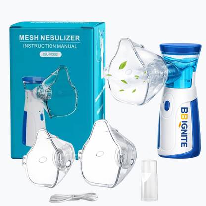 BB IGNITE Compressor Nebulizer Machine for Kids & Adults | Portable ...